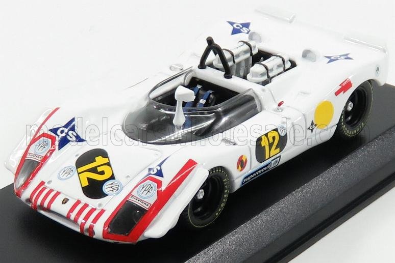 PORSCHE 908/02 №12 2nd 1000km Buenos Aires (1970) Roig - Rindt, White