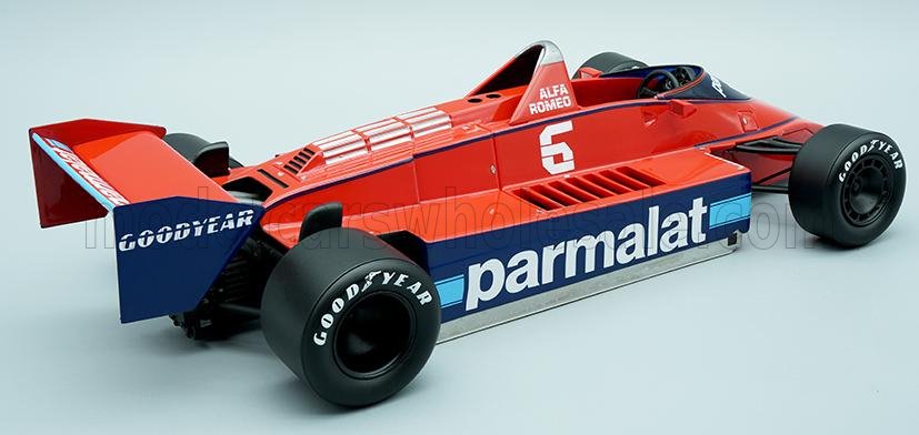 ALFA ROMEO F1 Brabham Bt48 №6 Monaco Gp (1979) Nelson Piquet, Red Blue