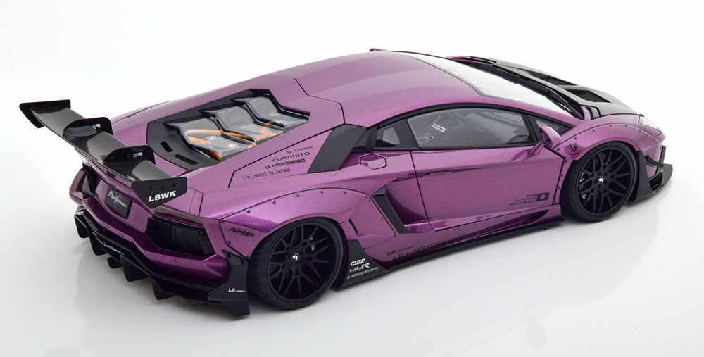 LAMBORGHINI Aventador LB-Works Limited Edition, purple-metallic