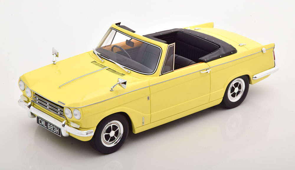TRIUMPH Vitesse MK2 DHC Convertible, light yellow