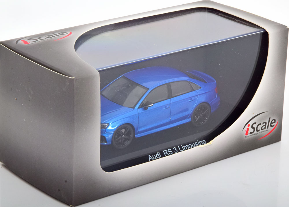 AUDI RS3 Saloon (2016), blue metallic