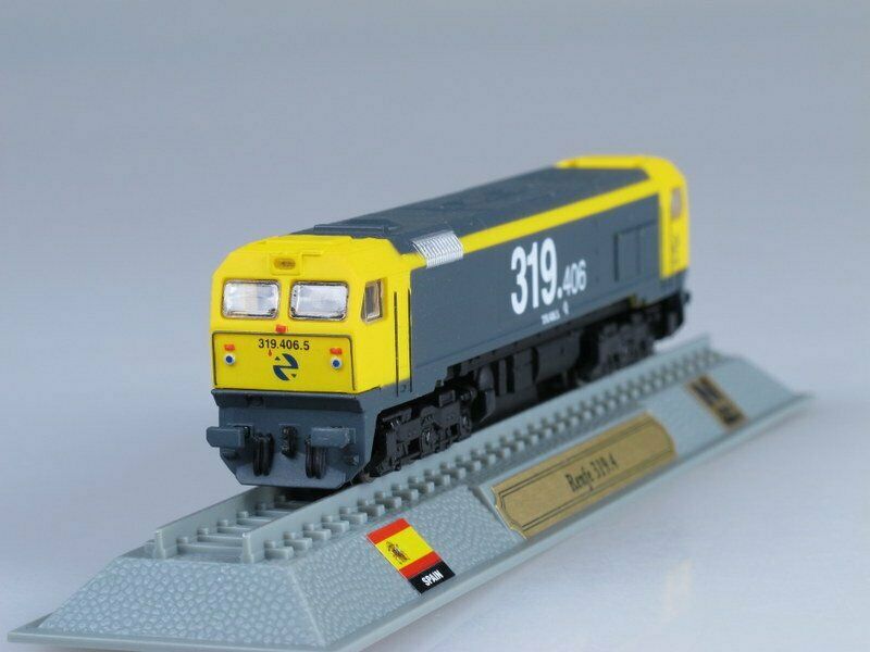 RENFE 319.4 diesel electric locomotive Spain 1990