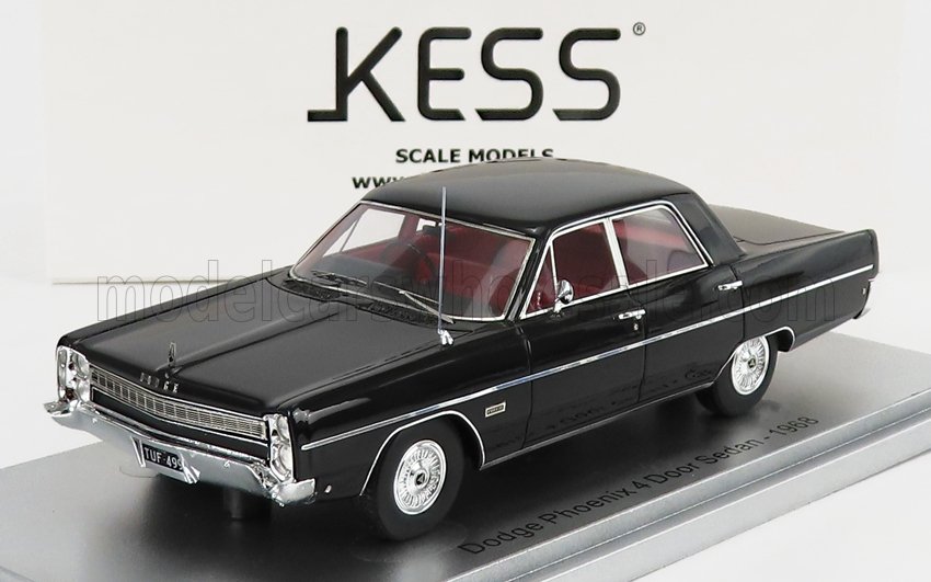DODGE Phoenix 4-door Sedan (1968), Black