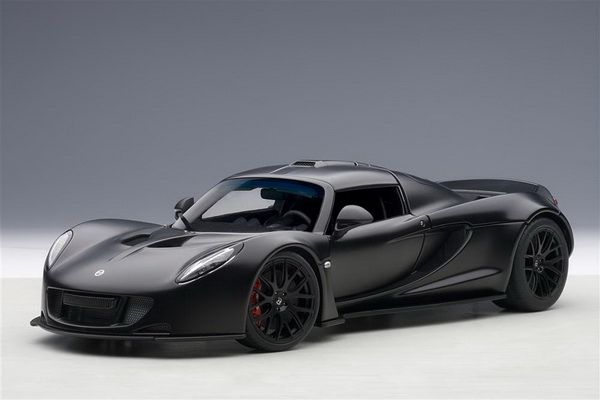 Lotus Hennessey Venom GT Spyder 2010 (matt carbon black)